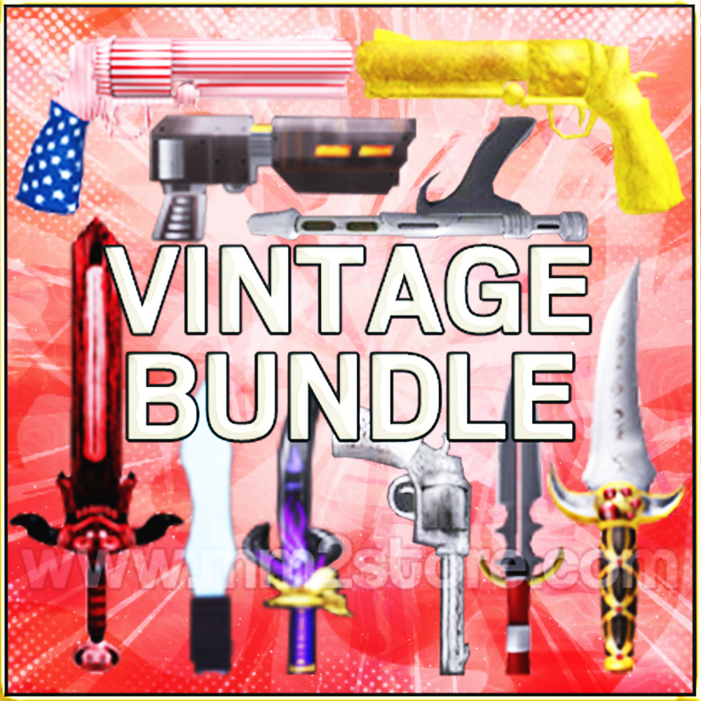 Vintage Bundle - Shop MM2 Godlys and more from MM2Store