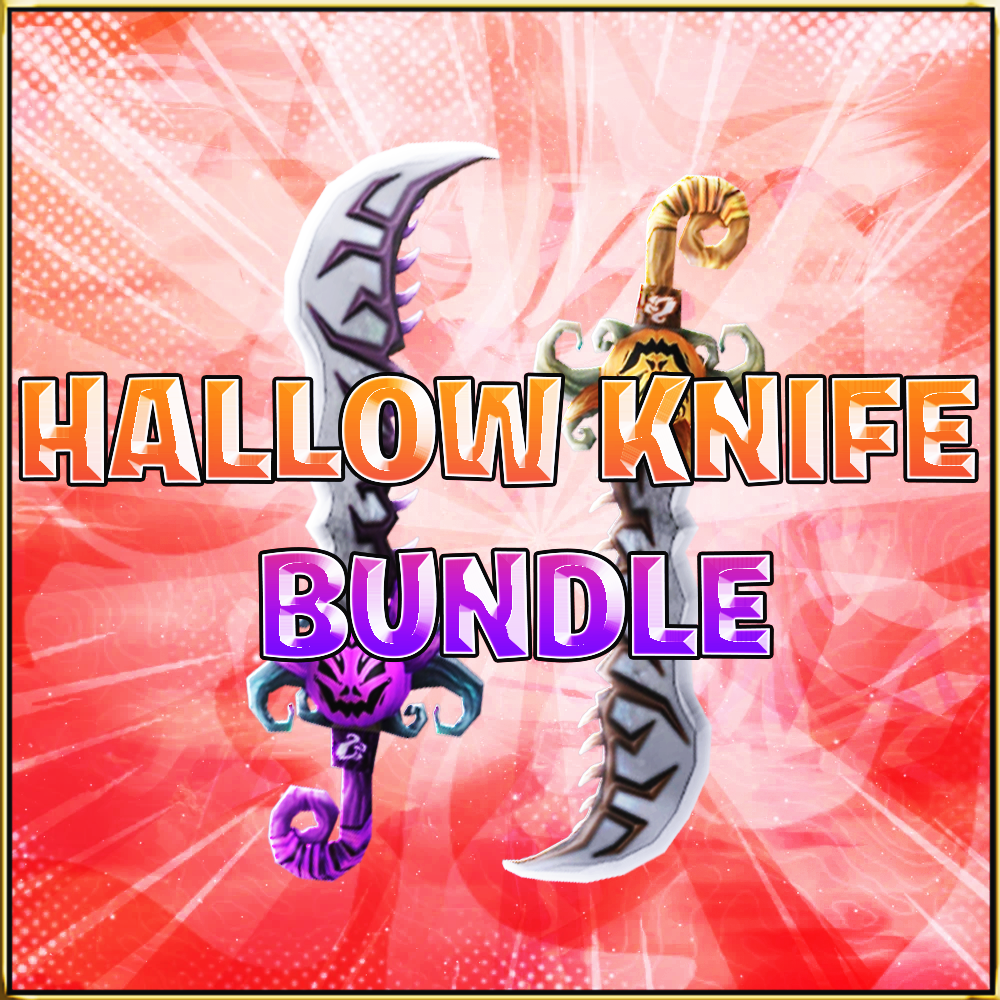 Hallow Knife Bundle - Shop MM2 Godlys and more from MM2Store