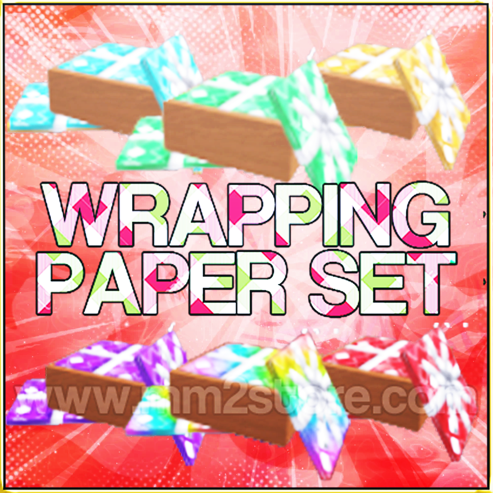 Wrapping Paper Set - Shop MM2 Godlys and more from MM2Store
